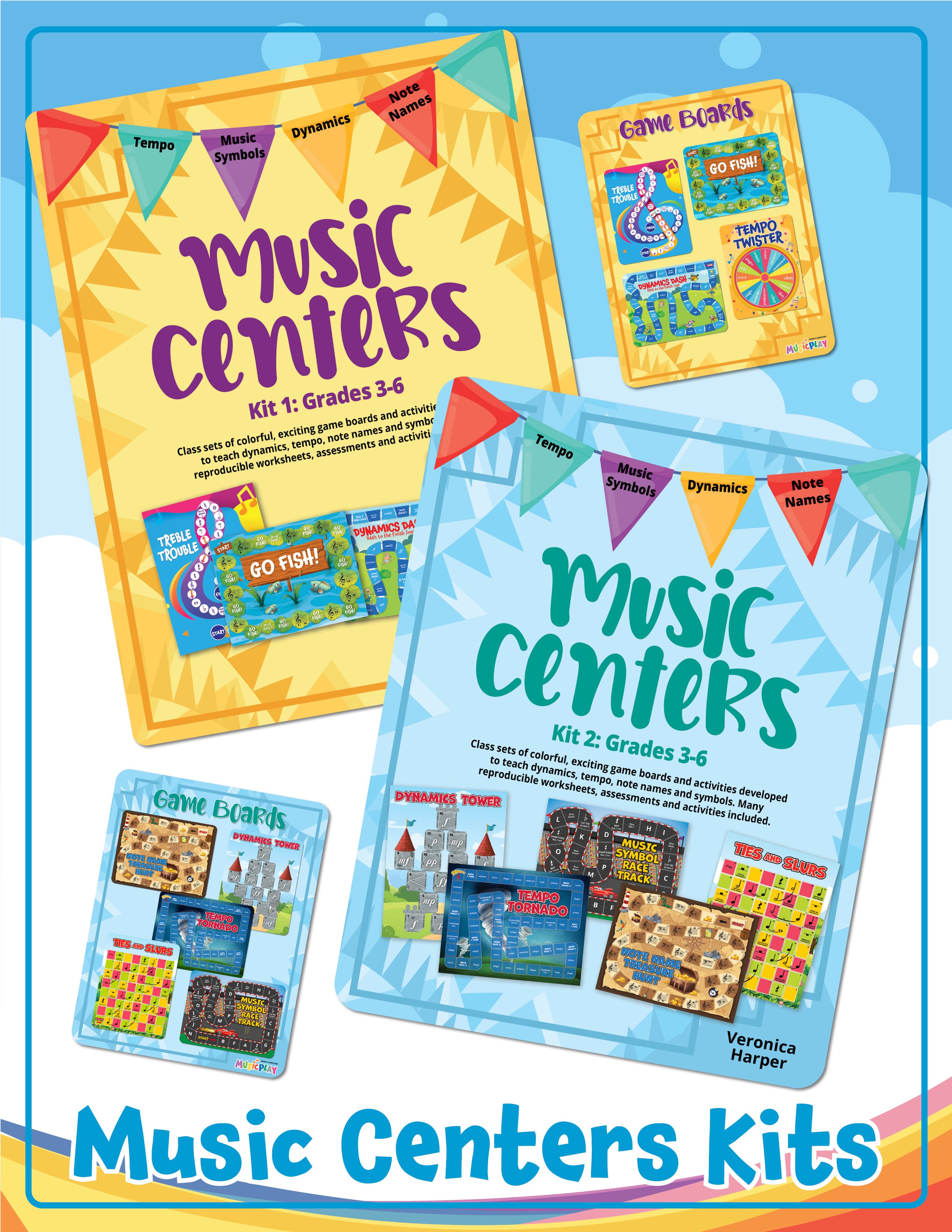 Music Centers Kit 1 & 2 – Themes & Variations - Musicplay