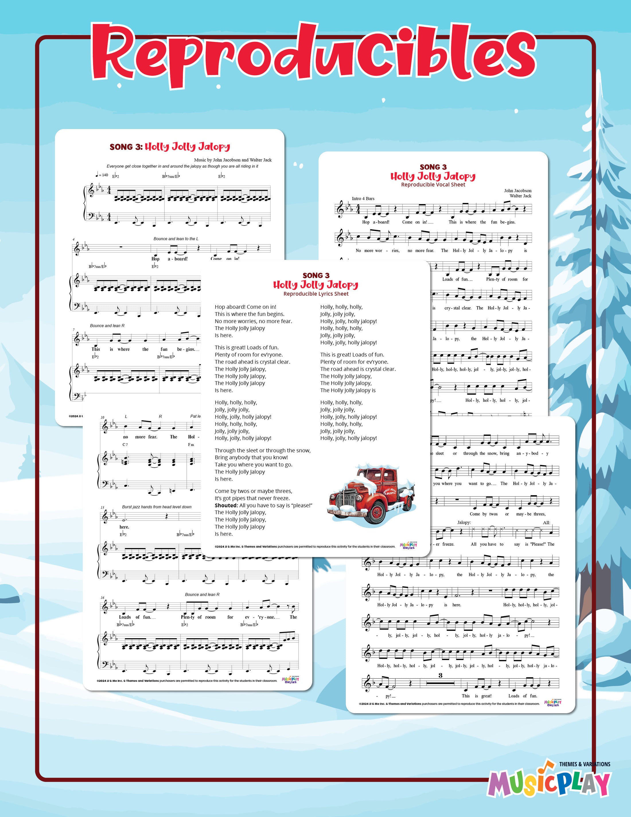 Holly Jolly Jalopy – Themes & Variations - Musicplay