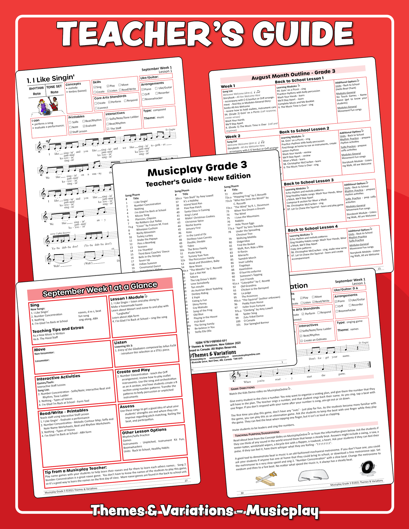 Musicplay Grade 3 Teacher's Guide + Digital Resources | Musicplay ...
