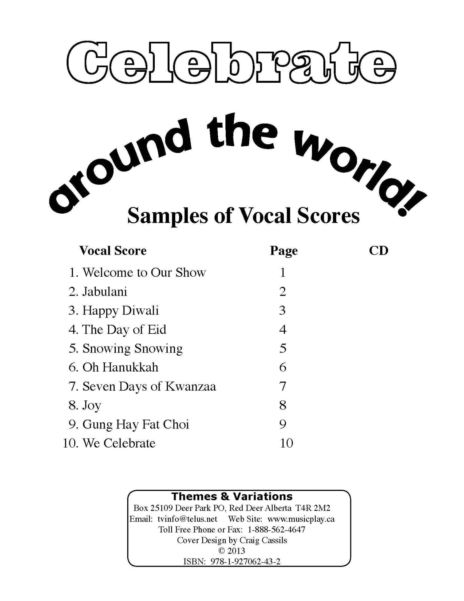 Celebrate Around The World | Themes & Variations - Musicplay